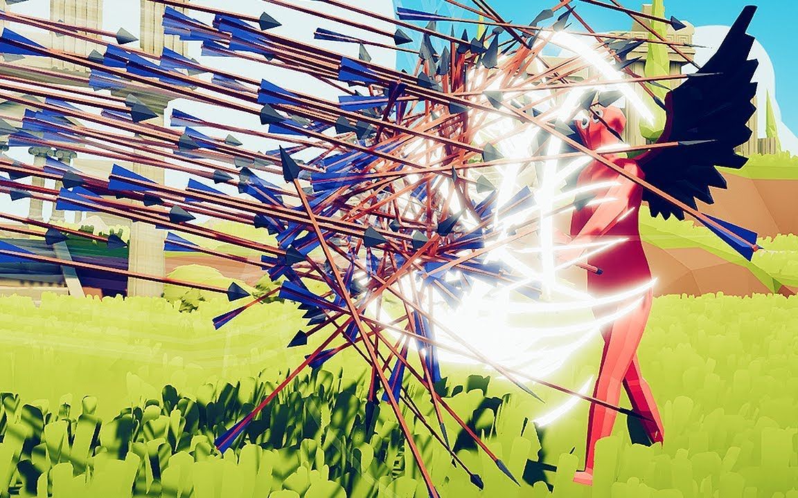 全面战争模拟器56:远程兵的克星光剑侠登场 HAHA实况