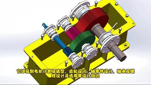二级圆柱齿轮减速机,你需要的全部学习资料都在这里
