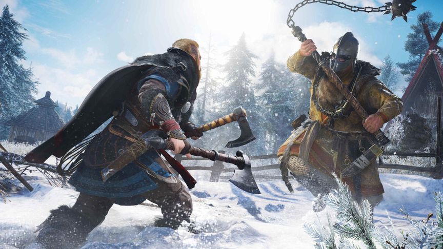 困难难度【刺客信条英灵殿】王后请跟我走吧