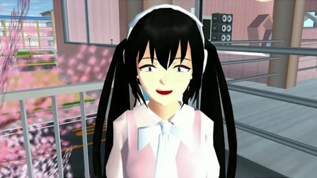 樱花校园模拟器:收留公主病,让她干家务睡地板