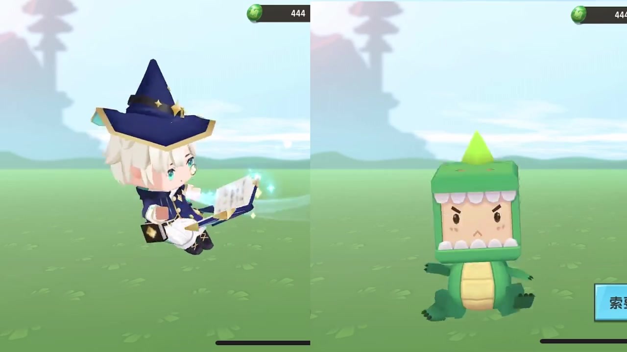 迷你世界:cp皮肤的背景是一样的