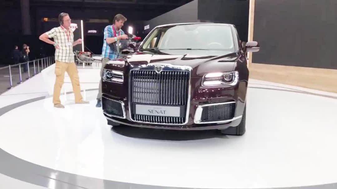 俄罗斯总统普京座驾,2018款Aurus Senat,外观与内饰实拍