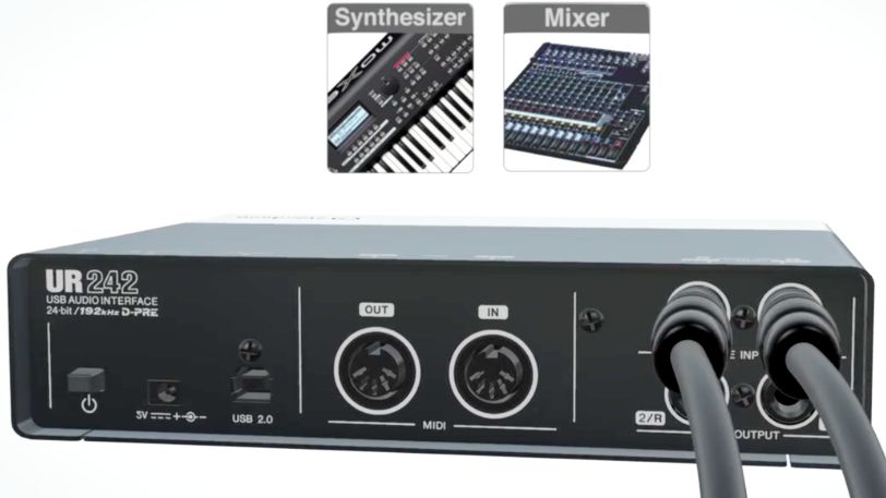 雅马哈专业声卡 吉他乐器录音编曲 功能讲解 让录音更简单