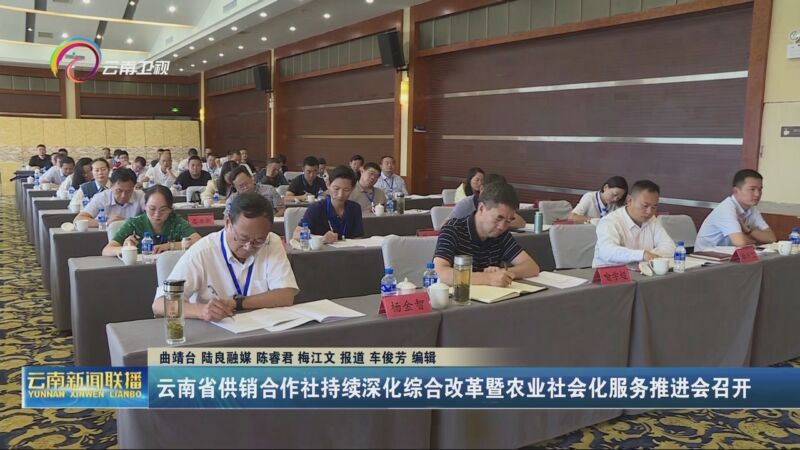 ...联播]云南省供销合作社持续深化综合改革暨农业社会化服务推进会召开