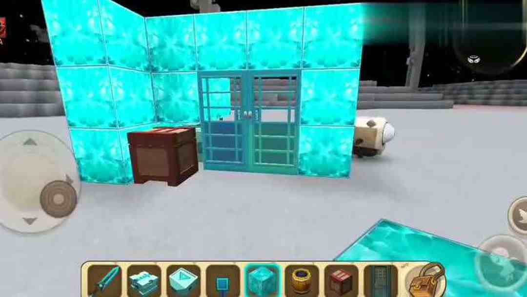 迷你世界:制作收费防盗门教学,只需1颗钻石就能进入!