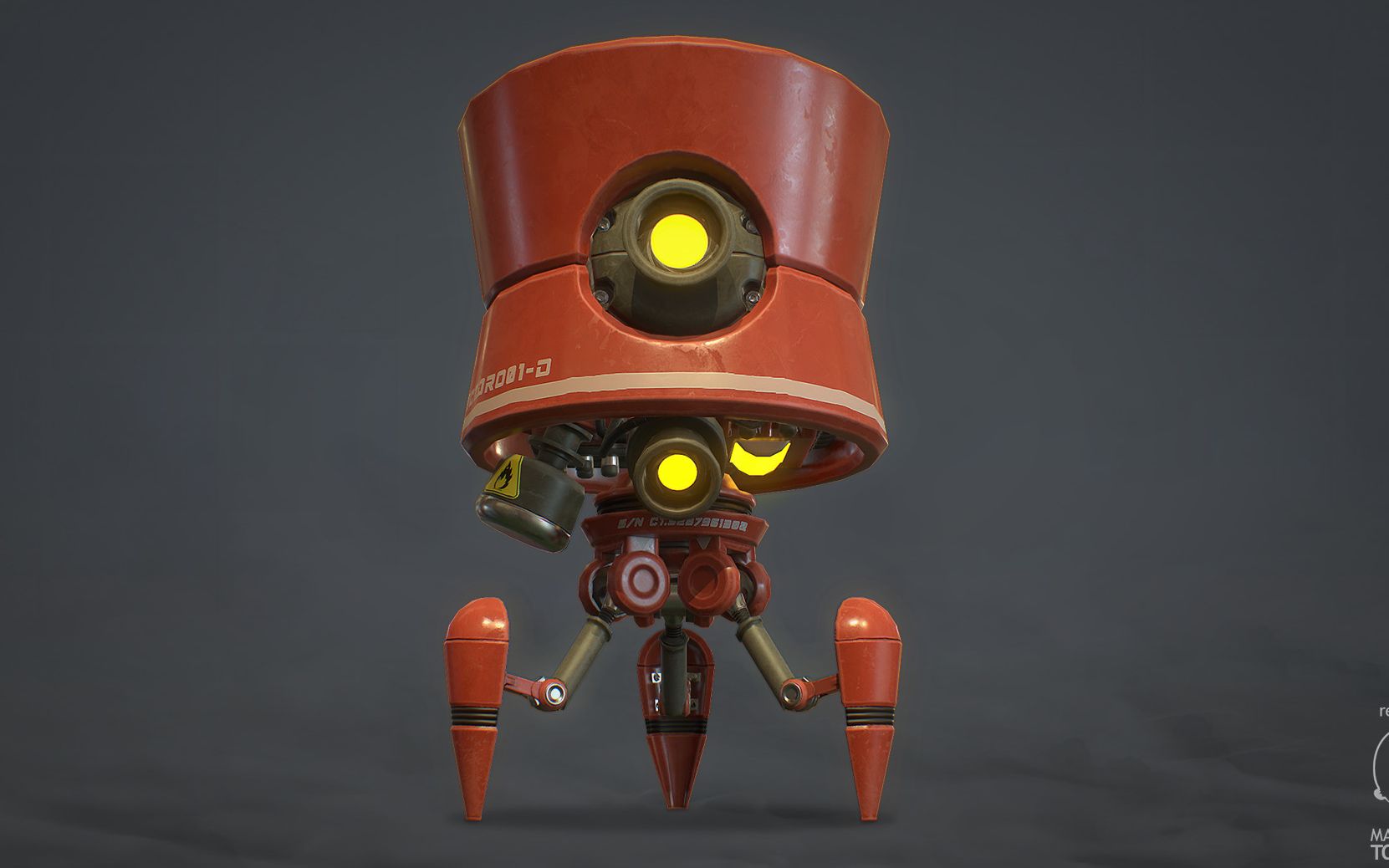 【3Dmax教程】CT—机器人高模制作!进sp前的准备