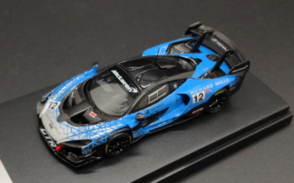 LCD1:64 迈凯伦塞纳GTR Mclaren Senna GTR超级跑车 合金汽车模型