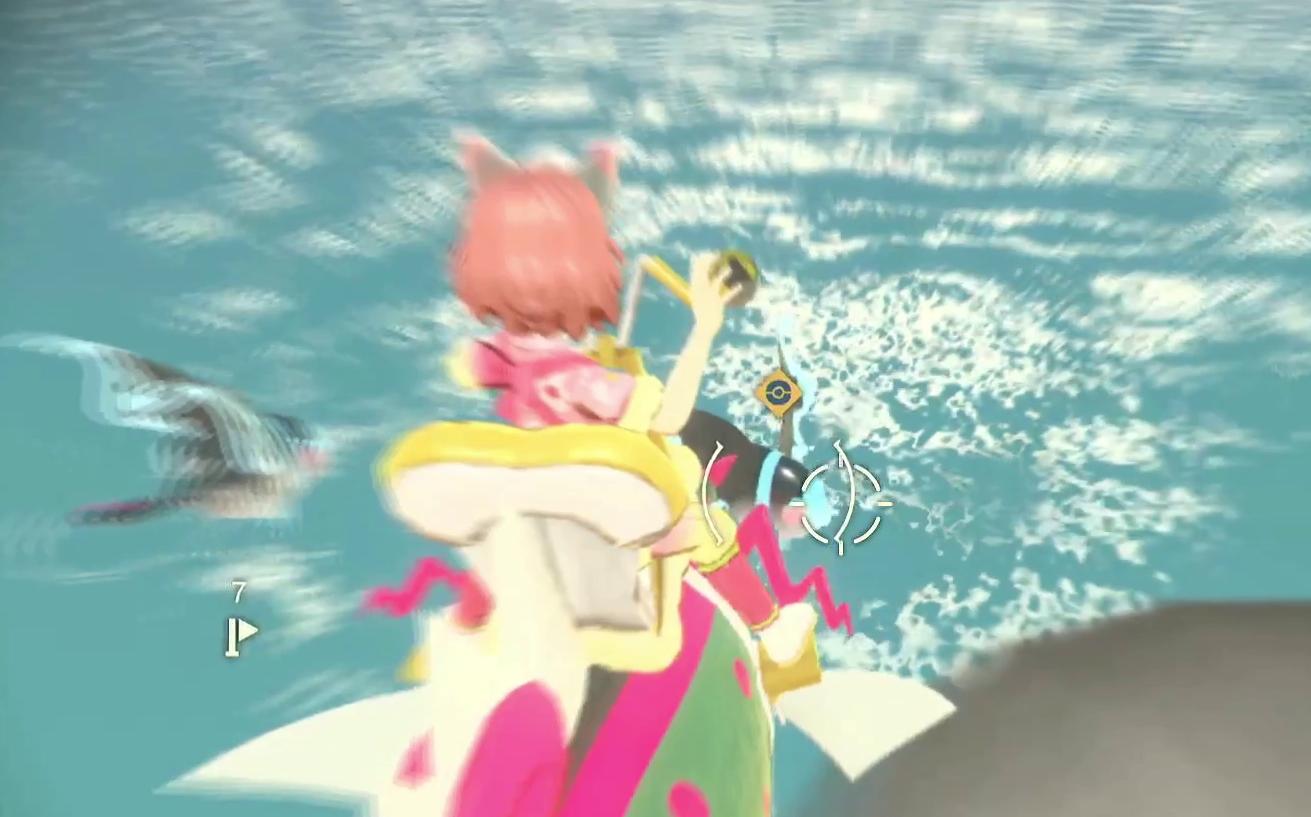 水中宝可梦的错误捕捉方式