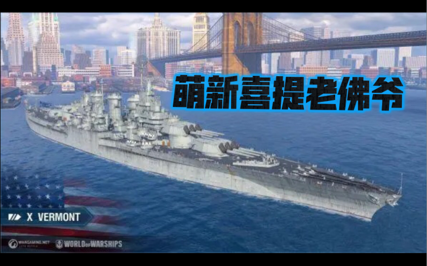 【战舰世界闪击战】萌新喜提佛蒙特