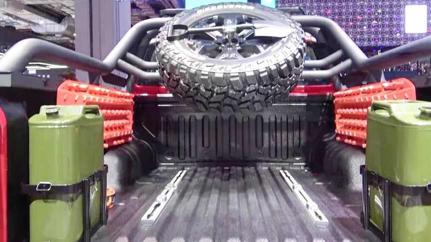 配前中后三把差速锁+坦克掉头,长城炮系列皮卡,国产硬汉来袭!