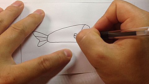 儿童学画简笔画.鱼的画法