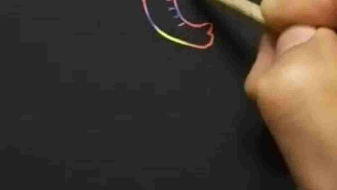 大家期待的大象画法来啦,#育儿简笔画