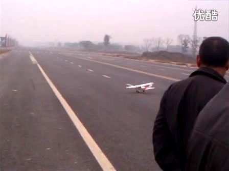 青白江航模 塞斯纳飞行表演