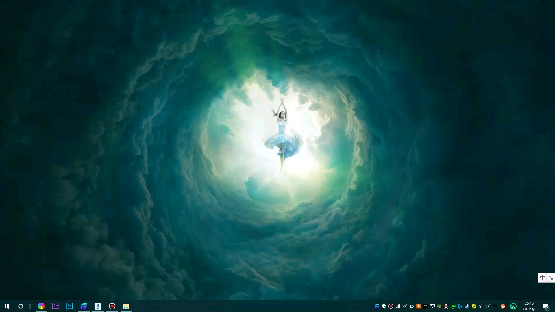 在Wallpaper engine或AE里做出有层次的云层飘动效果