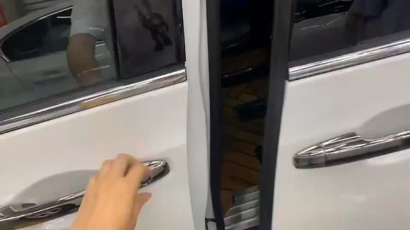 ...➕缅甸柚木昆仑版二排立体脚托➕LED迎宾踏板黑钛滑轨条➕尾门护板