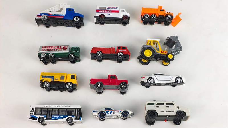 汽车工程车玩具总动员大合集