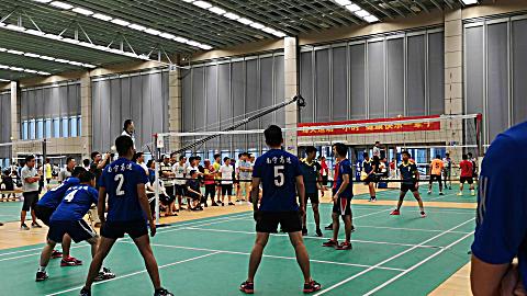 2019年广西区直企事业单位气排球比赛(广西路建VS南宁高速1)
