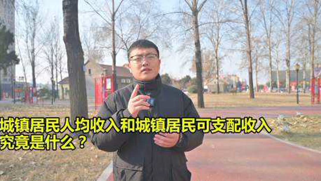 城镇居民可支配收入是指什么?该如何计算?一个视频告诉你答案