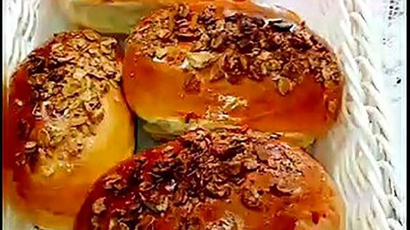 糕点店好吃的燕麦面包,做法很简单,孩子很爱吃