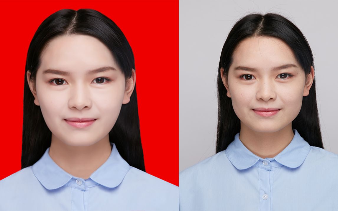 ps精修人物精修证件照