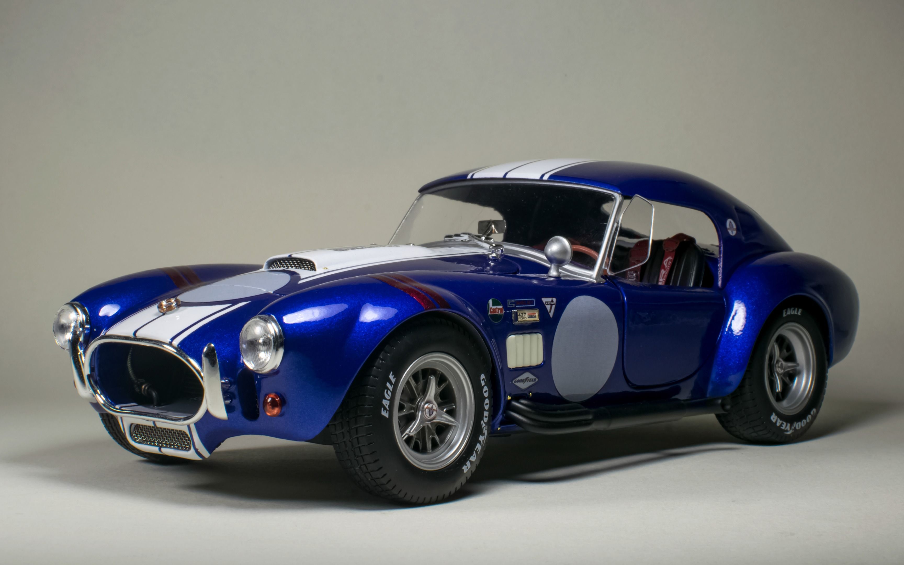 ...ACME,万物皆可改之 1/18 Solido索立德 Shelby Cobra 427模型改装