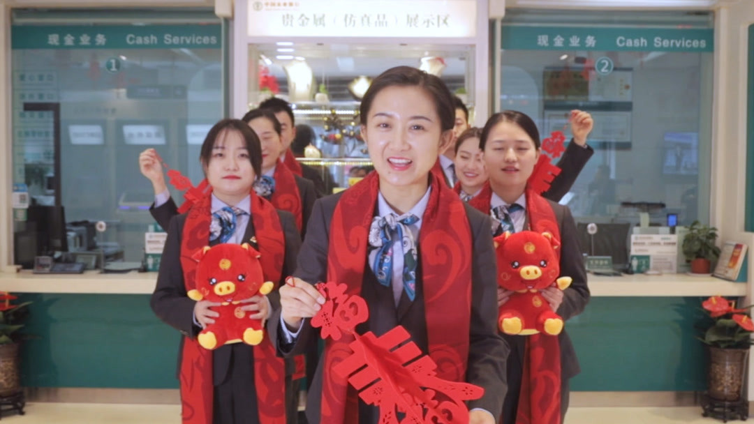 中国农业银行西安分行贺岁视频
