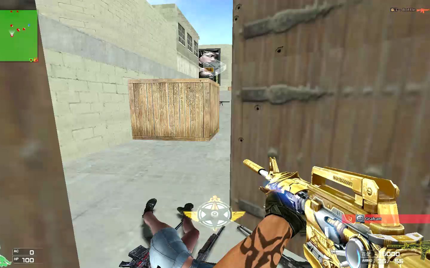 瓶子大佬制作的css起源仿CFmod试玩!