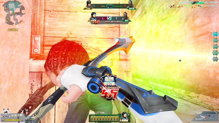 生死狙击:开局一把强袭弯刀其它装备全扔 无名为什么追着僵尸?