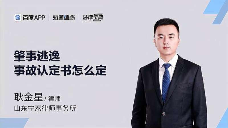 肇事逃逸事故认定书怎么定