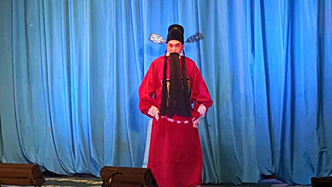 山西翼城县蒲剧团下乡演出《金麒麟》,名家名段,唱的真好!