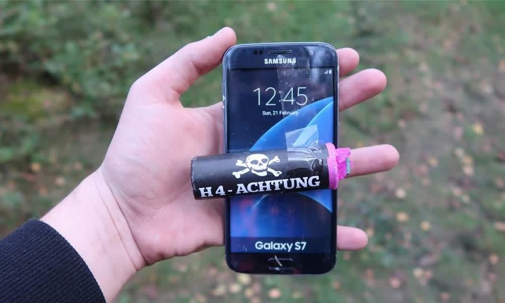 三星VS鞭炮,三星手机能爆炸得过鞭炮吗?睁大眼睛看仔细!