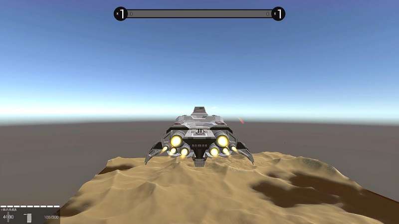 战地模拟器:测试外星战舰的威力,巨型的体积火力怎么样呢