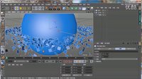 C4D R17轻松入门视频教程 25 变形工具组 丁 破碎、变形和球化