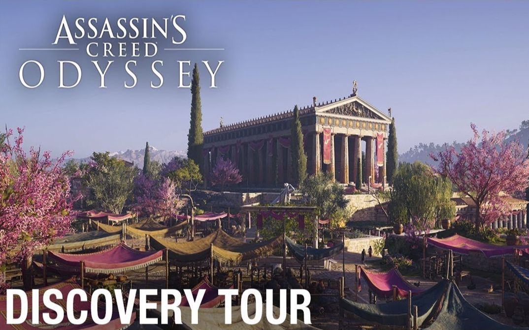 【中文字幕】《刺客信条:奥德赛》 发现之旅:古希腊 游戏宣传片 1080P...