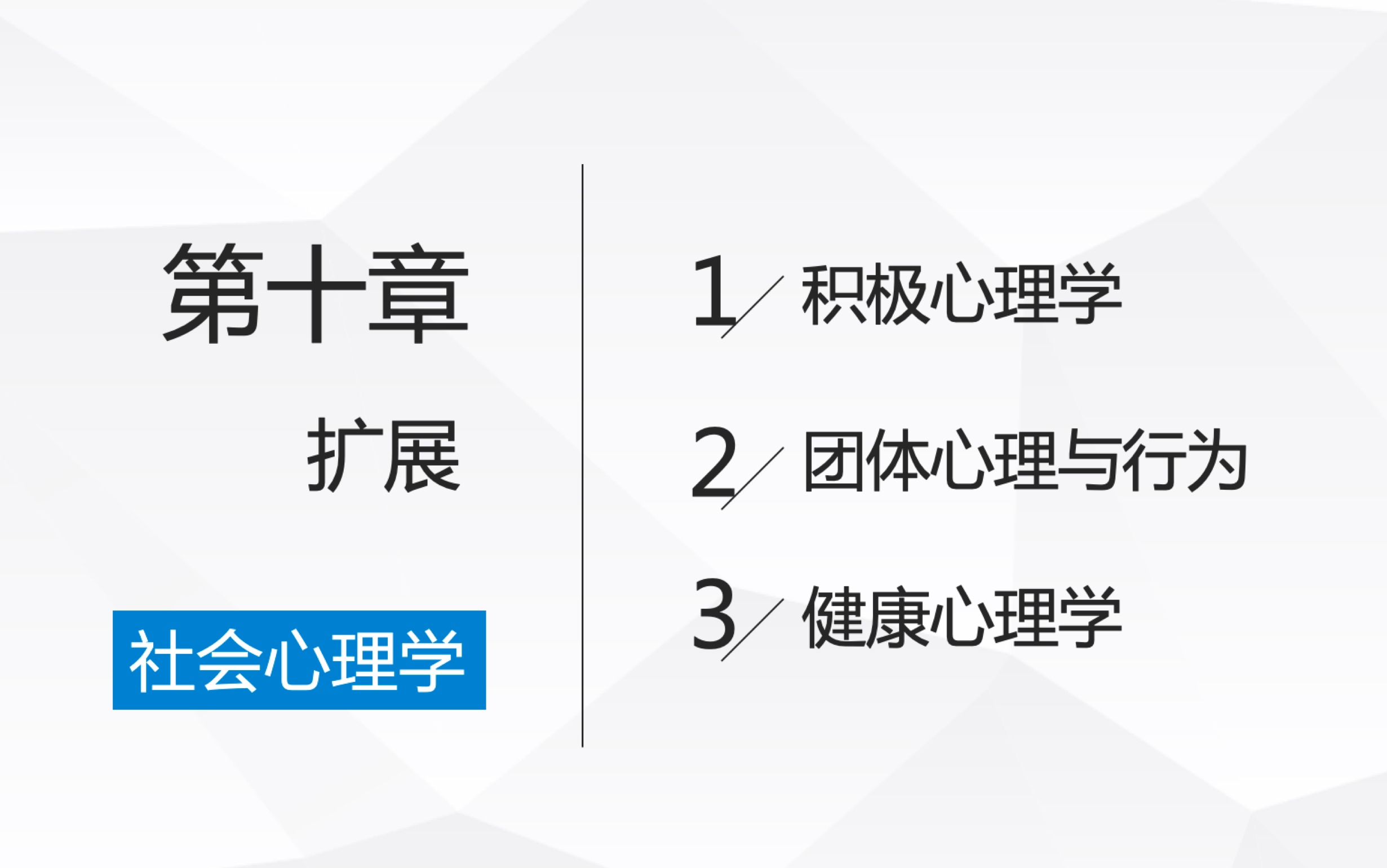 和人大学姐一起快乐学心理(社会心理学-第十章-扩展内容)