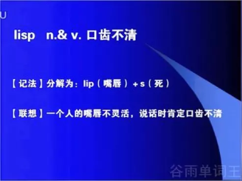 教宝宝学英语单词视频趣味 记单词lisp