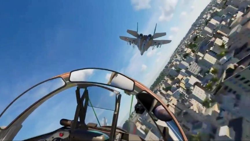 游戏宣传片:数字战斗模拟世界DCS_叙利亚_预告(2008-28-1985)