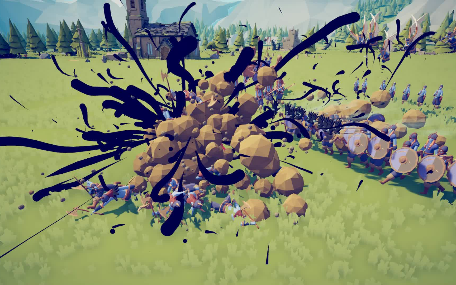 全面战争模拟器 超强新版黑暗农民VS所有派系(除了隐藏兵种)