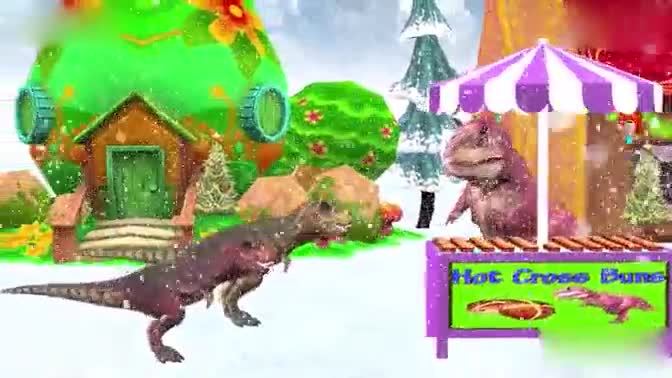 恐龙世界,儿童卡通动画