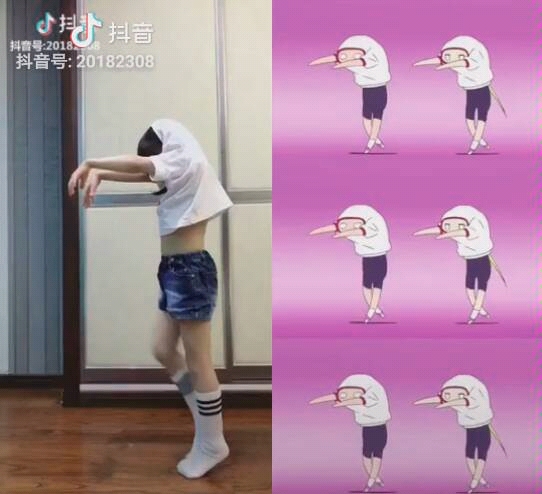 【舞蹈】可爱小姑凉模仿动漫人物跳舞!
