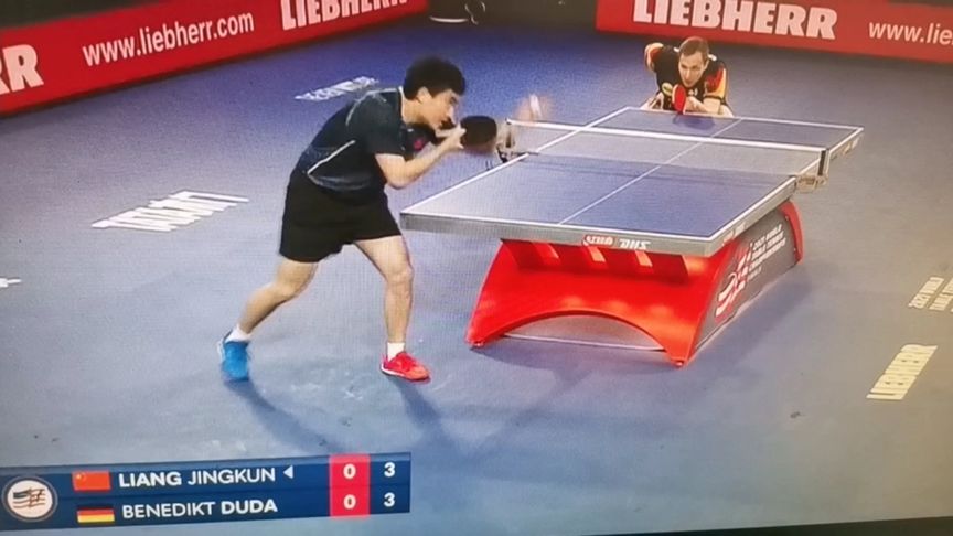 咪咕正在直播休斯顿世乒赛中国梁靖崑:德国。20211126。