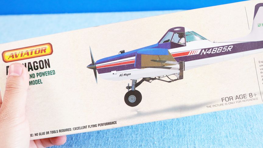 试玩橡皮筋飞机 到底能飞起来吗 我有点忐忑