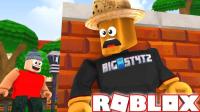 小飞象解说✘Roblox捉迷藏模拟器紧张刺激厨房大作战! 花园战争转角...