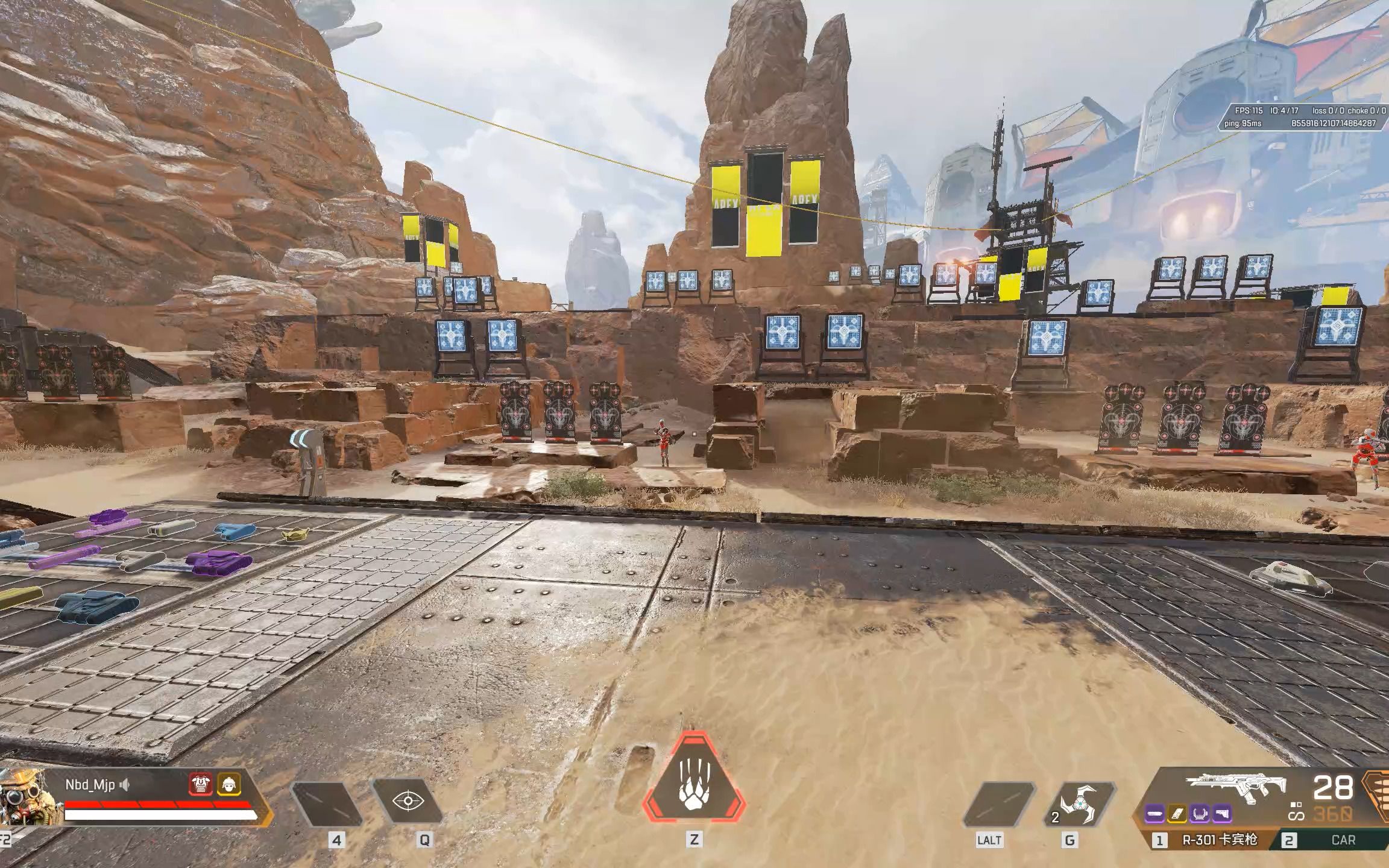 我的Apex游戏设置