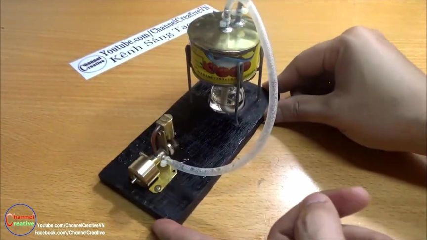 技术宅 创意手工 DIY:如何使用蒸汽机制作简单锅炉
