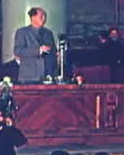【毛主席:世界是你们的】1957年11月17日,莫斯科大学礼堂,毛泽东...