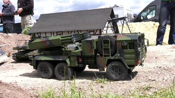 坦克世界RC模型-导弹车模型