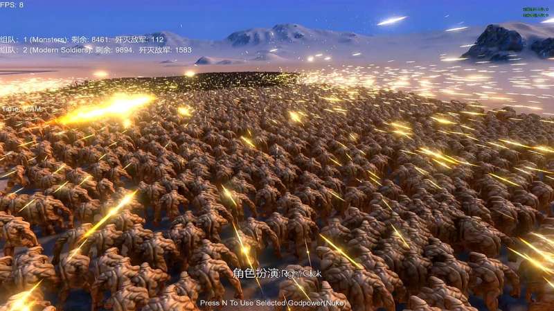 史诗战争模拟器:10000个中国特种兵大战10000个怪物!