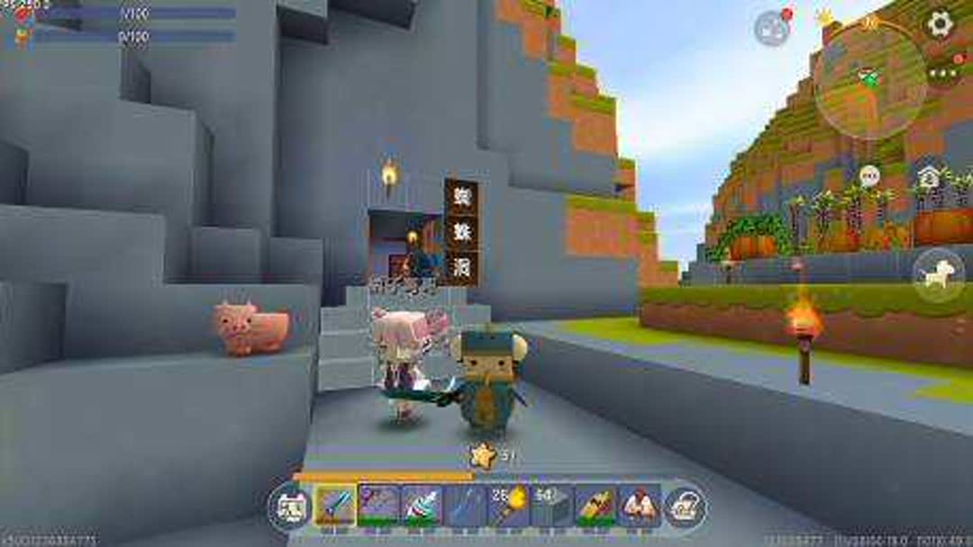 迷你世界:开局在蜘蛛洞如何生存?第35期,制作老款刷怪塔!