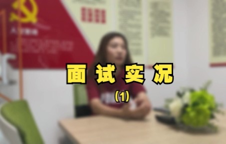 真实面试,实况转播,看到就是赚到!